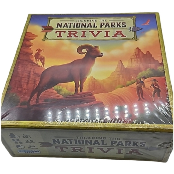 Underdog Games | Toys | Trekking The National Parks Trivia Game Nib ...